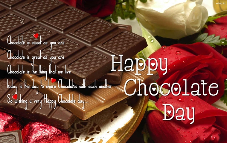 Chocolate Day Wishes, Messages, SMS, Quotes, Greetings on Cards 2024