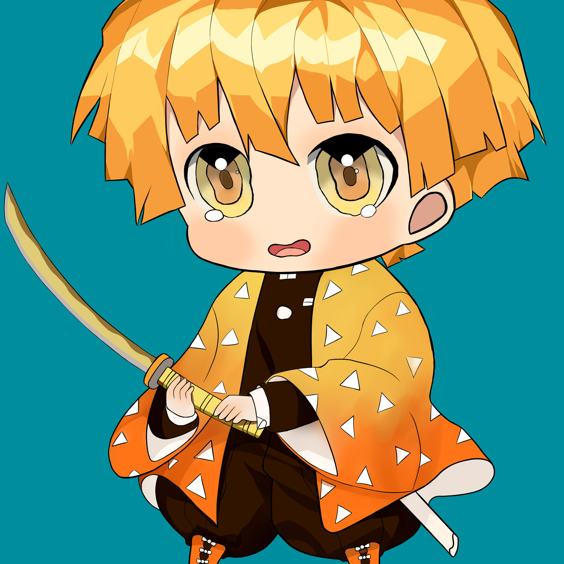 Zenitsu PFP Aesthetic - Demon Slayer Anime PFPs for Social Media - My ...