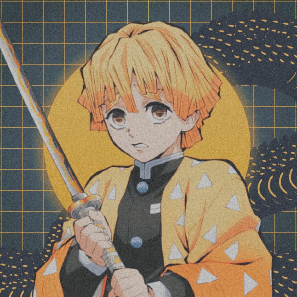 Zenitsu PFP Aesthetic - Demon Slayer Anime PFPs for Social Media - My ...